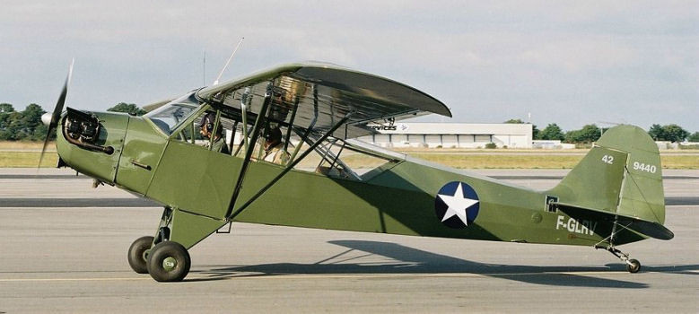 Piper L-4 Army Grasshopper Plan - Scale Plans From Other Designers