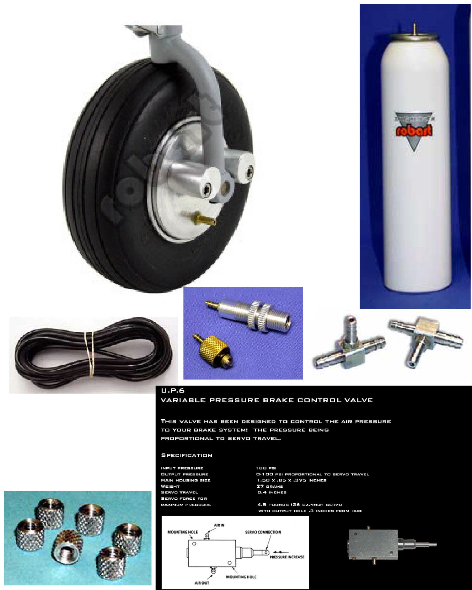 Robart #143-1 Brakes , Air Kit , UPS valve - Turbinator Sport Jet ...