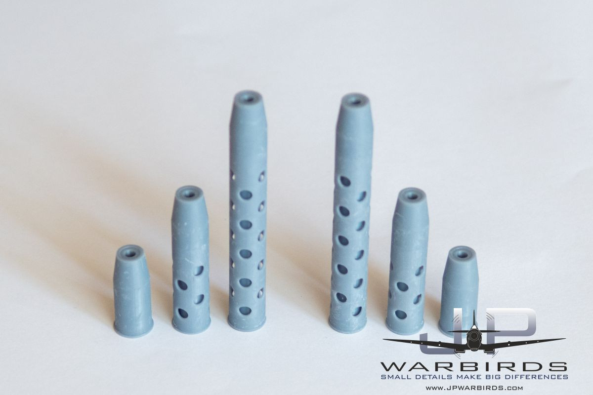 Ziroli F6F Hellcat Machine Gun Barrels - JP WARBIRDS - Scale Items