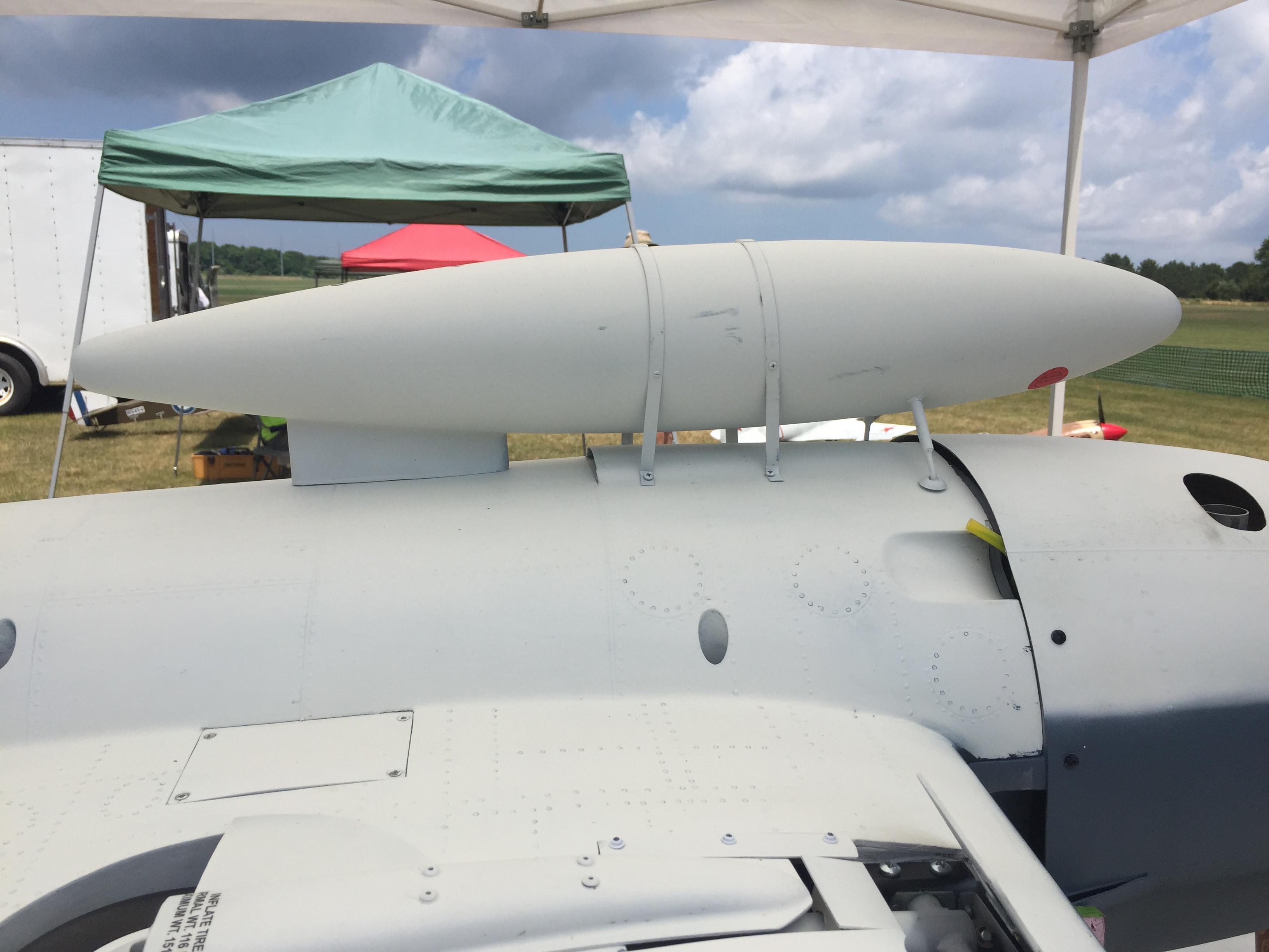 F6F Hellcat Fuselage Centerline Drop Tank - Scale Items